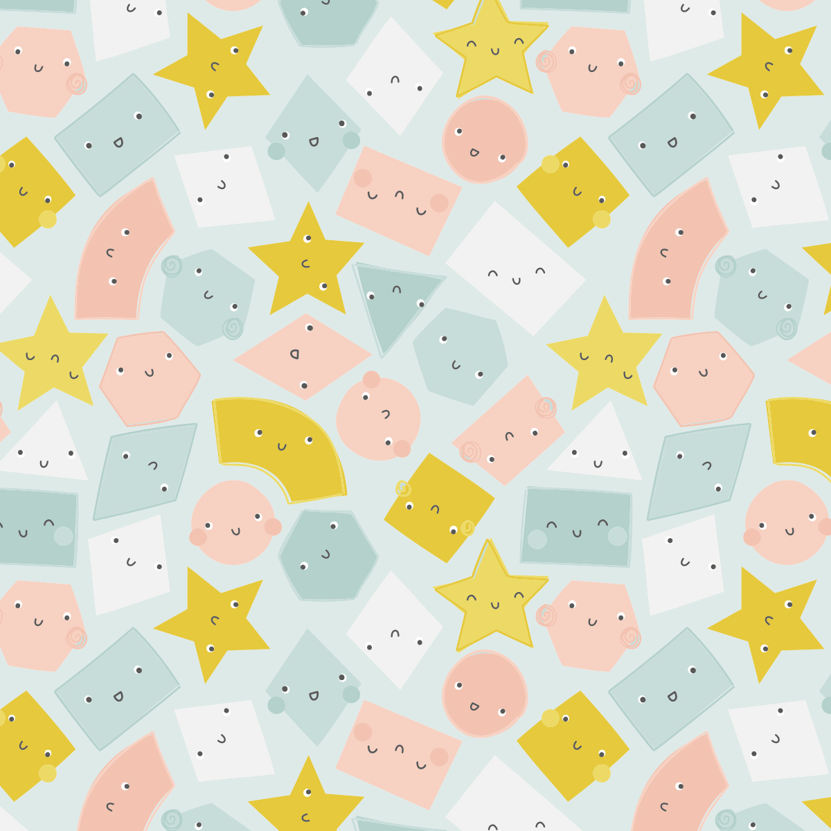 FRIENDLY SHAPES – jersey – FABRICS AND FRIENDS